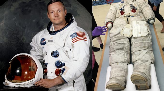 Semelle combinaison différente entre astronaute