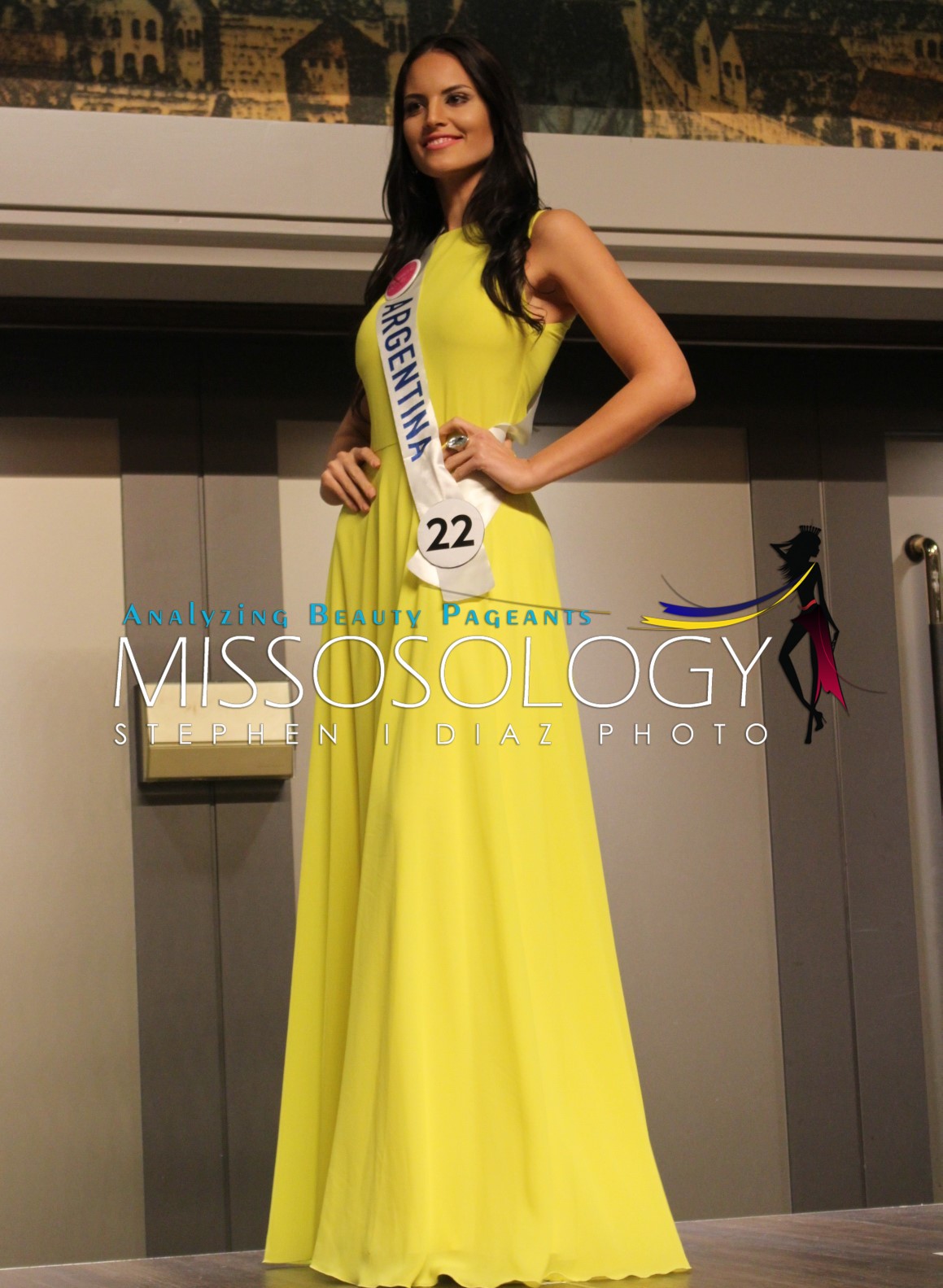 candidatas a miss international 2016 de evening gown.