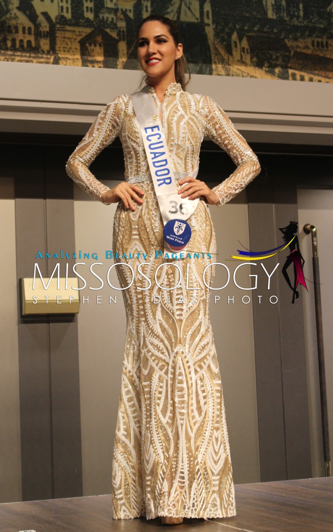 candidatas a miss international 2016 de evening gown.