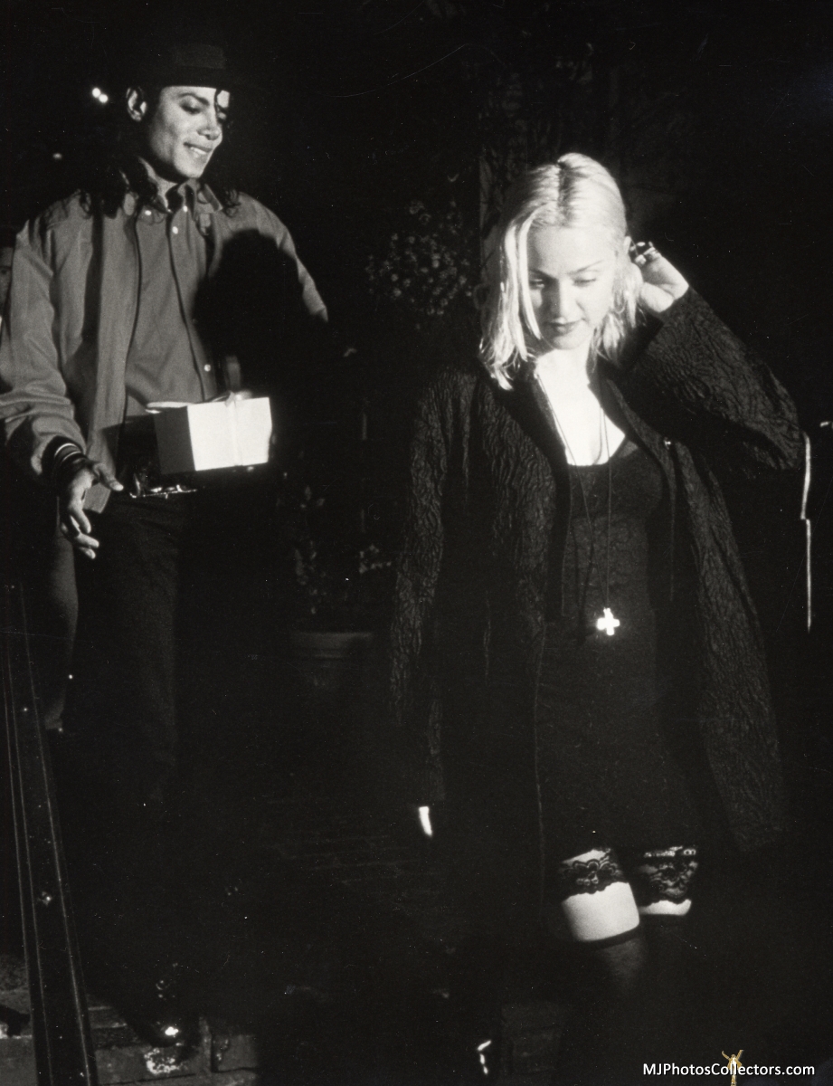 1991 Michael & Madonna at Ivy's Restaurant