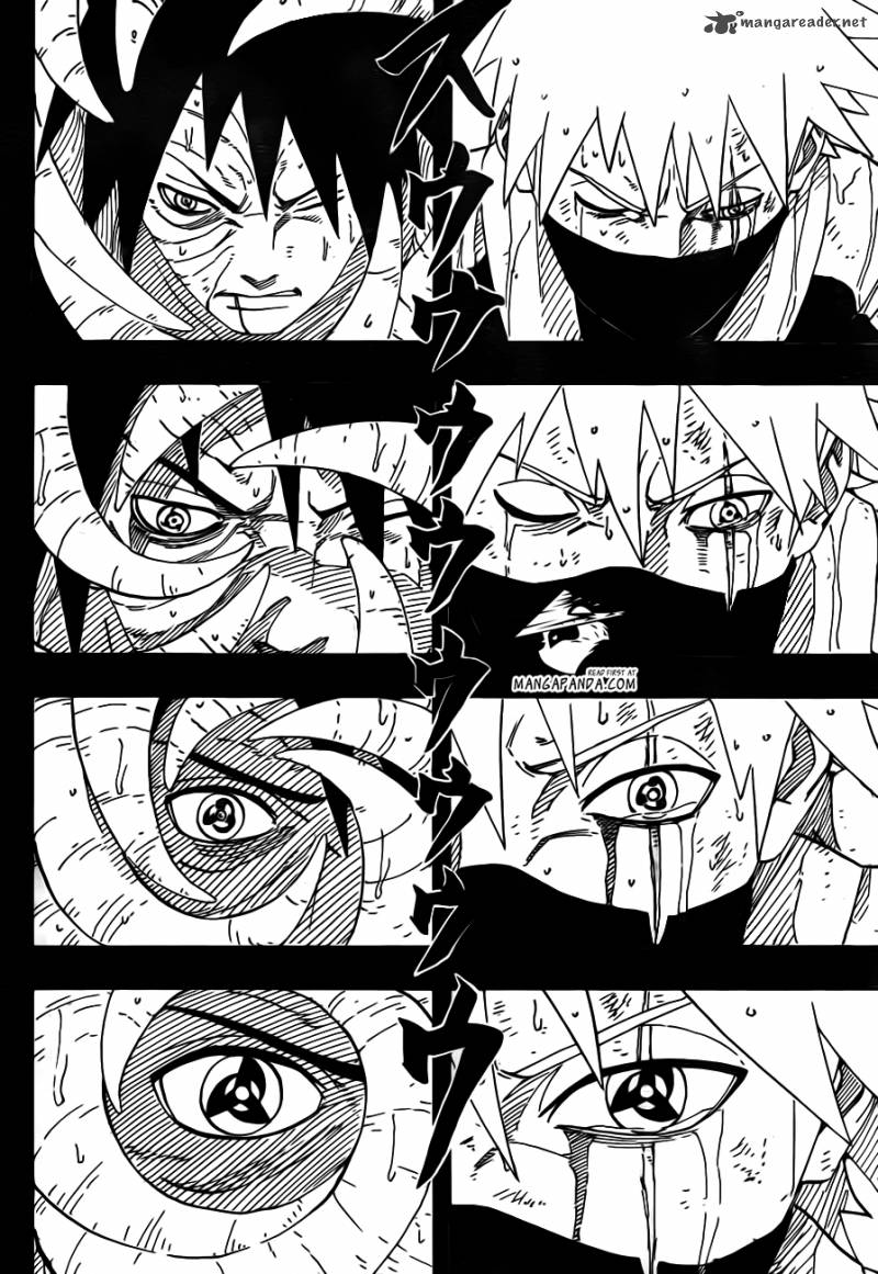 Naruto manga 605
