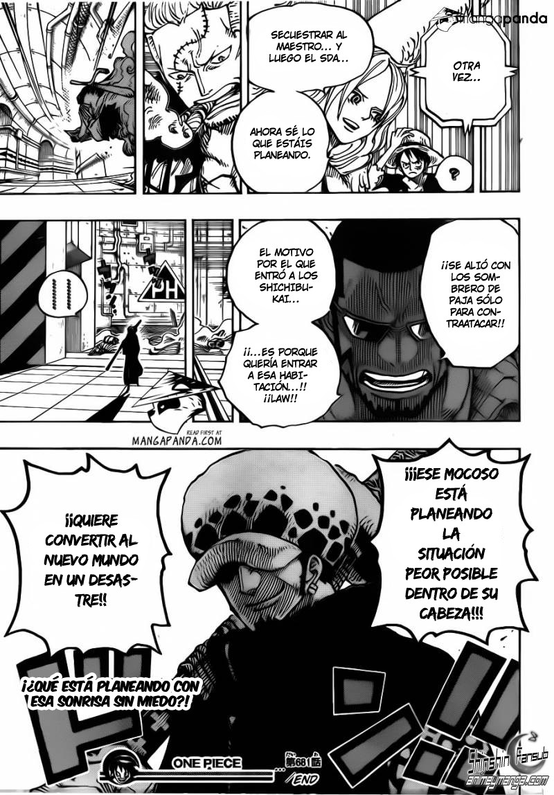 One Piece 681 - Luffy vs El Maestro