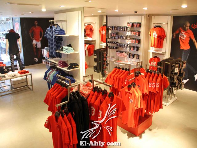 [ Al Ahly Official Stores ] - إفتتاح أول فروع سلسلة متاجر النادي الأهلي ...