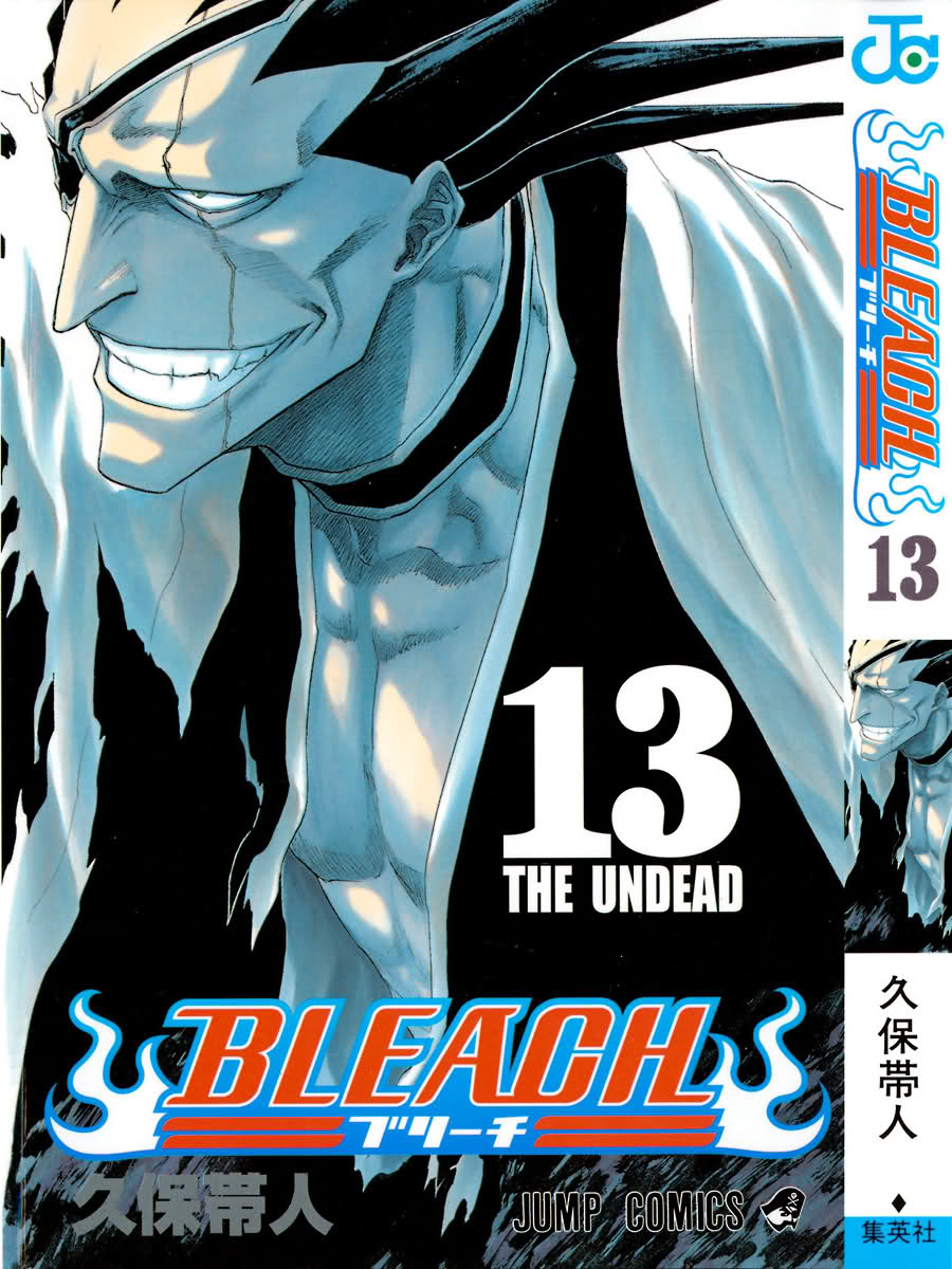 Les couvertures des tomes de bleach