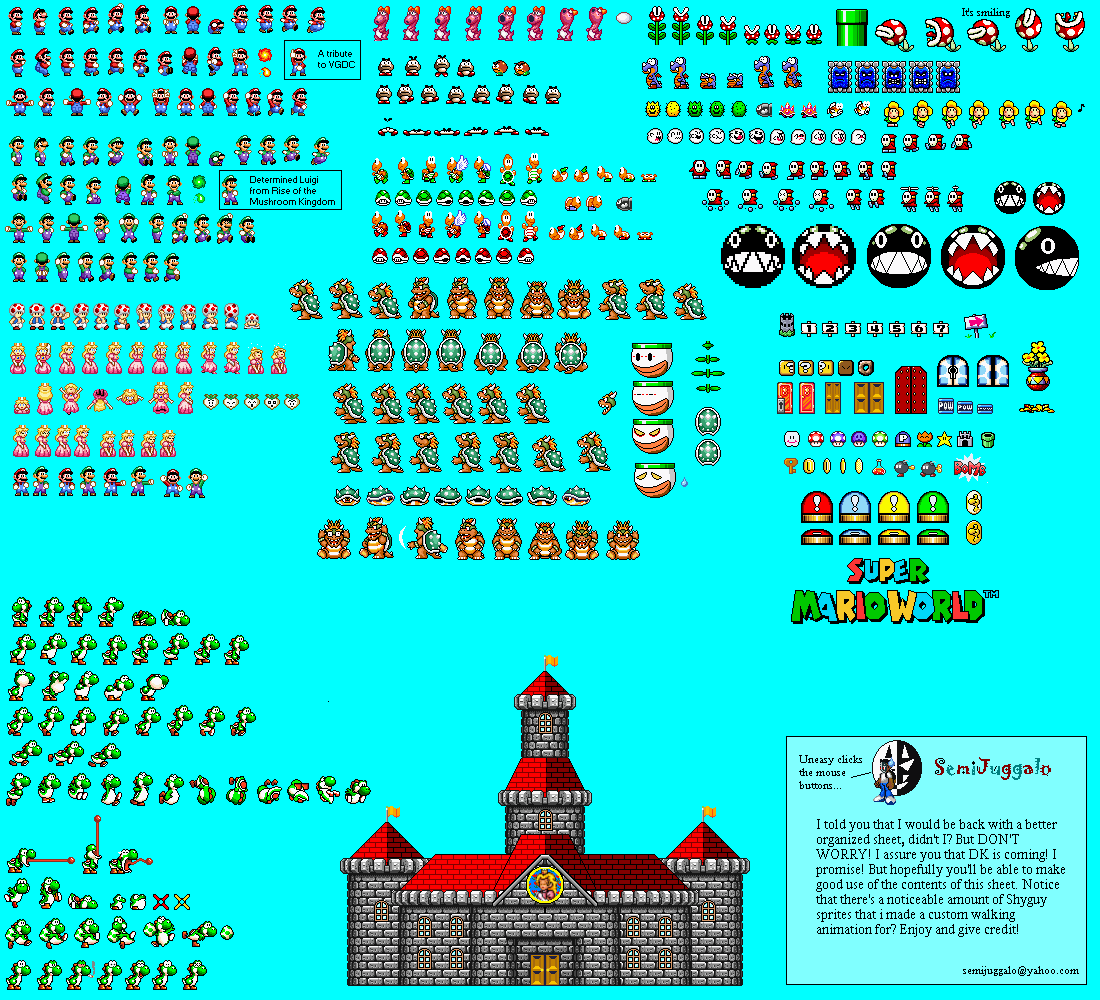 Sprites mario