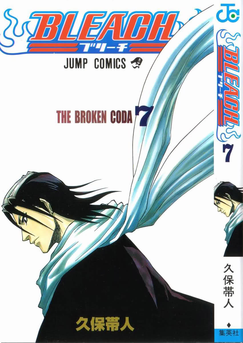 Les couvertures des tomes de bleach