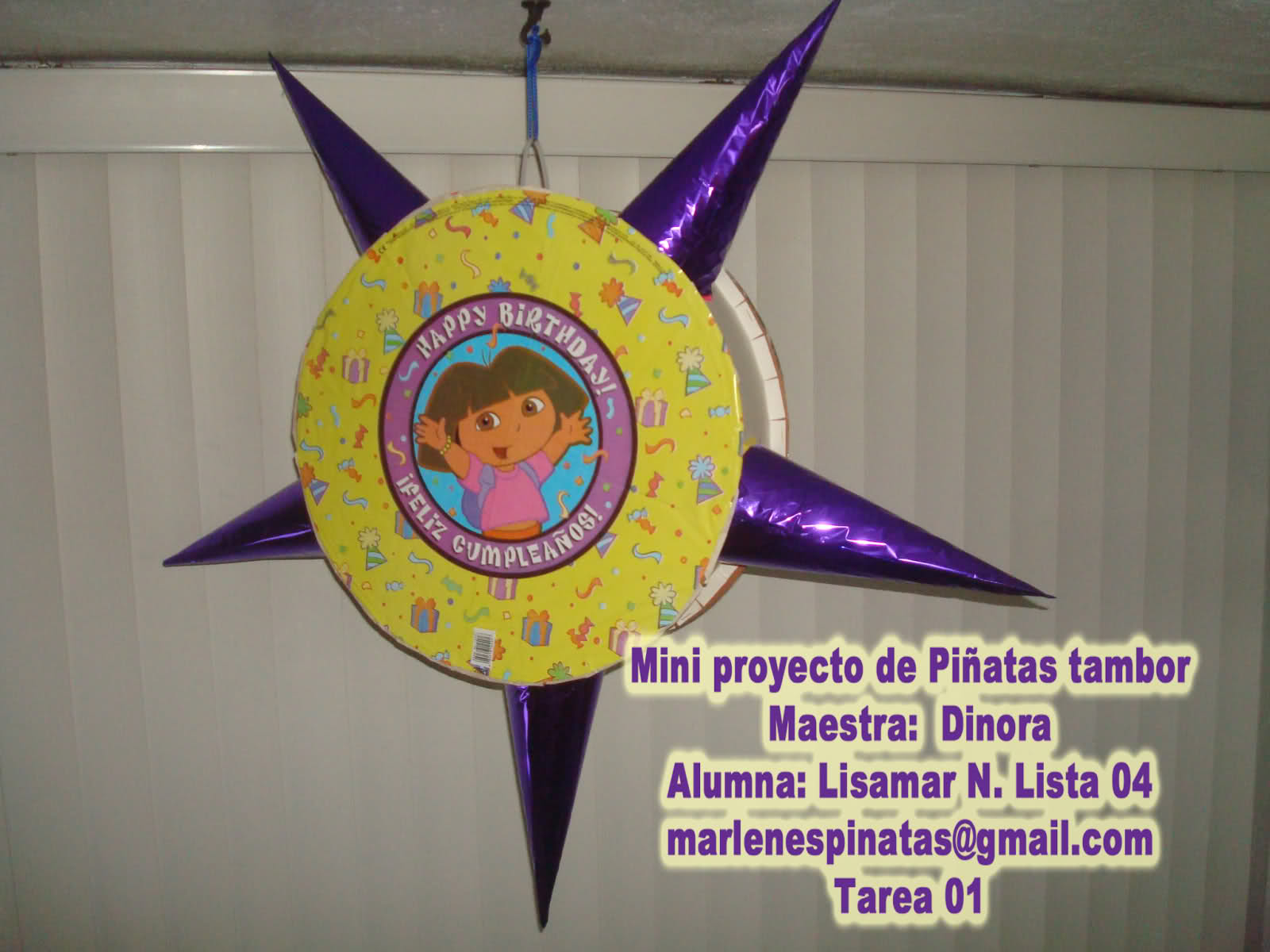 GALERIA PROYECTO PIÑATAS DE TAMBOR--::CONCLUIDO, GRAX