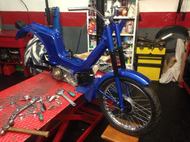 RESTAURACION DERBI VARIANT CALIFORNIA