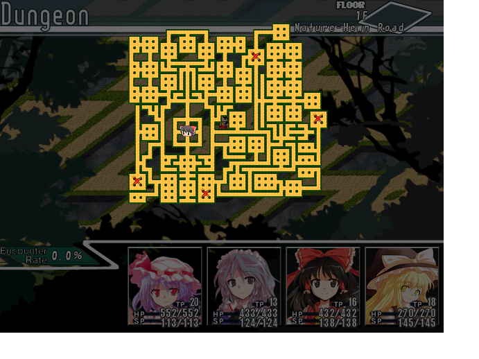 [Fan Game] Labyrinth of Touhou - Rebirth