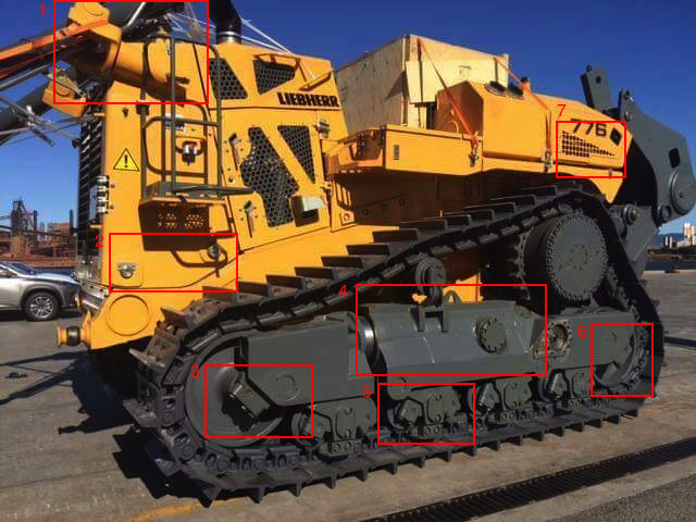 dozer Liebherr 776