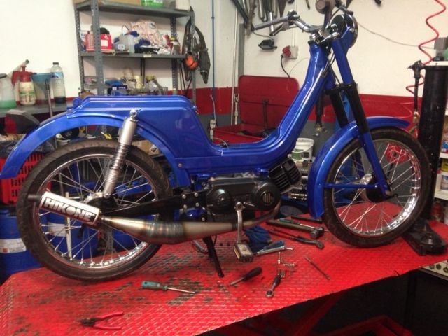 RESTAURACION DERBI VARIANT CALIFORNIA