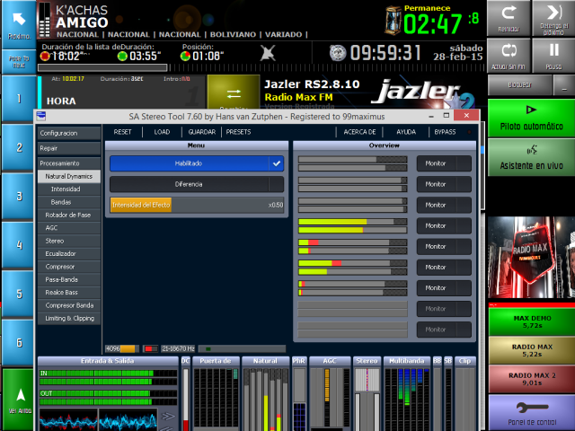 Jazler radio star 2.7 ou 2.8