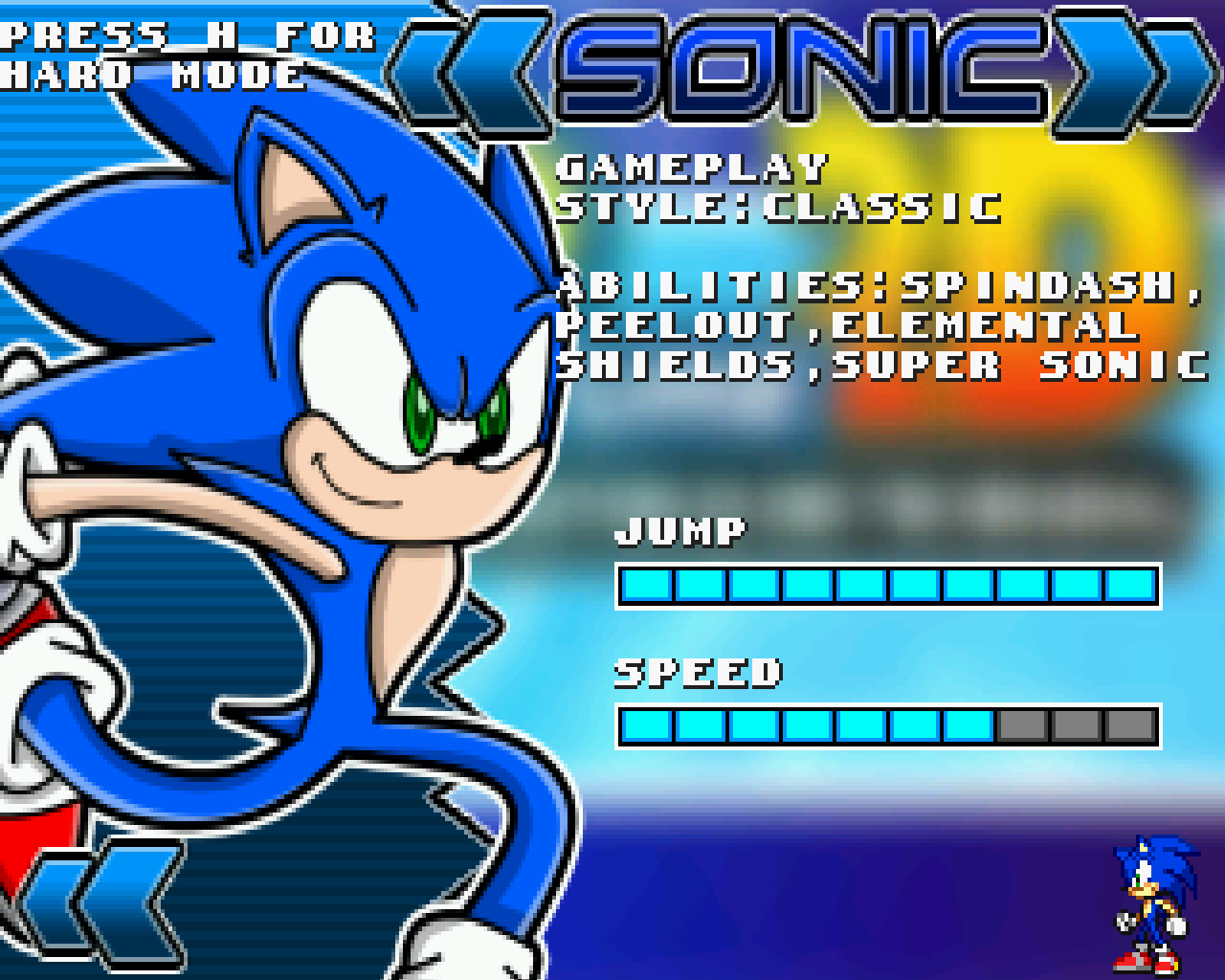 Mi fangame de Sonic: Red 2D Adventure