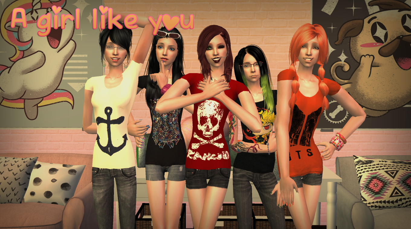 A Girl Like You Set (TF Clothes)