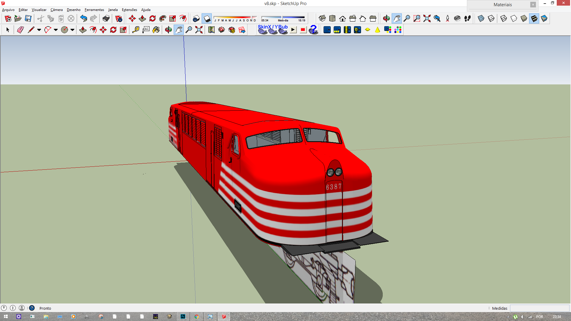 Modelando a V8 Fepasa