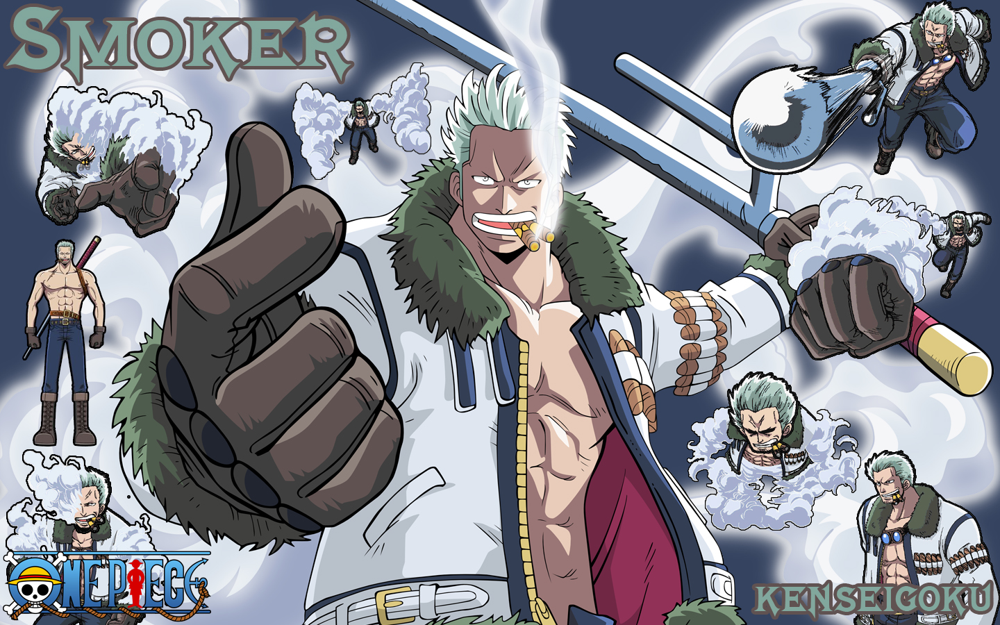 Truyện chế One Piece - Vì sao Smoker ăn hành nhiều?