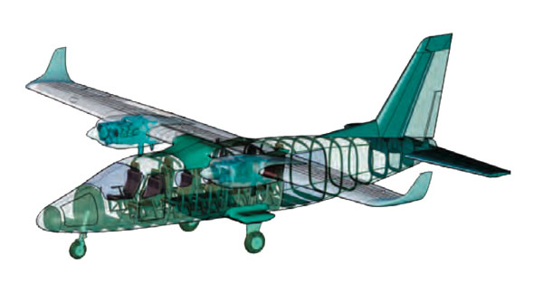El Tecnam P2012 Traveller cumple las fechas