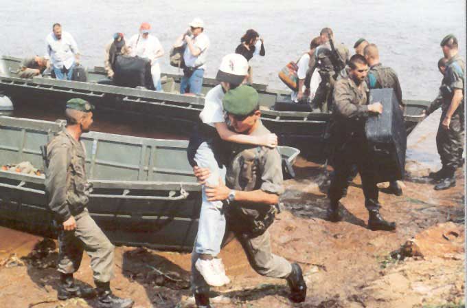 L'Opération Pélican Congo Brazaville 1997