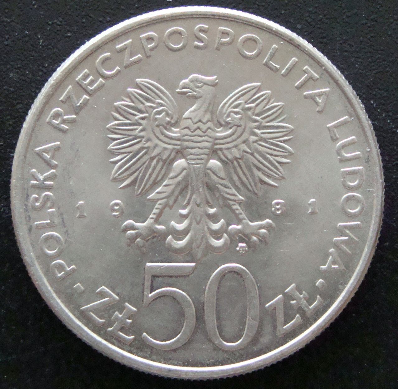 50 Zloty. Polonia (1981) Boleslaw II