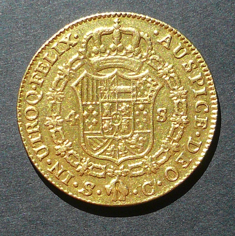 4 Escudos de Carlos III