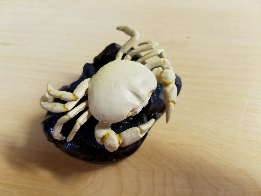 walkaround: Yunohana crab (Colorata - Deep Sea Creatures)