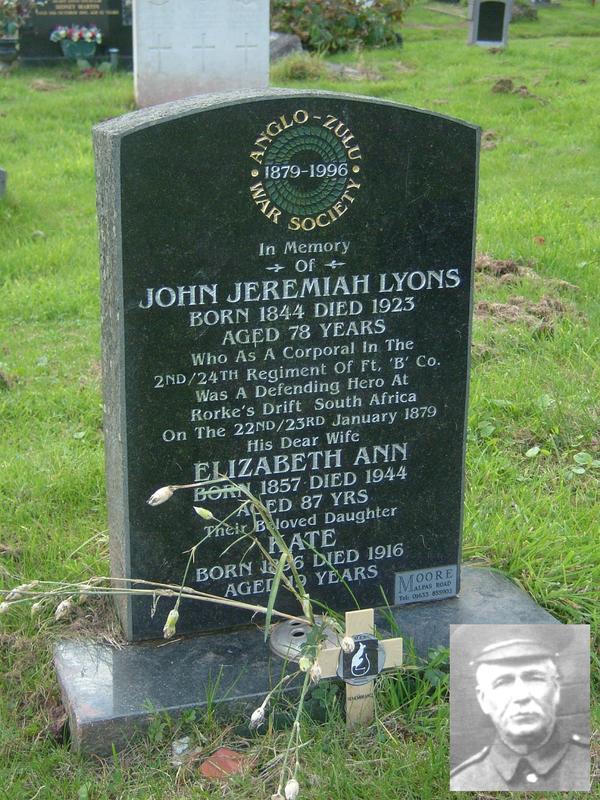 1112 Cpl John Jeremiah Lyons.