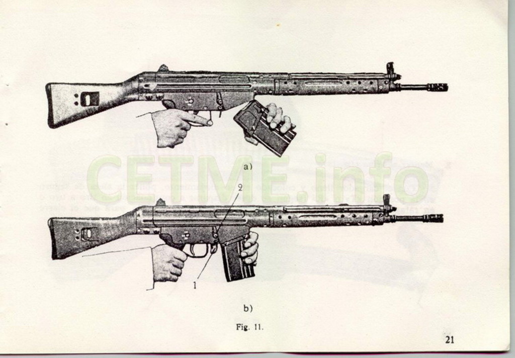 Manual CETME C "Santa Bárbara" 1º Modelo.