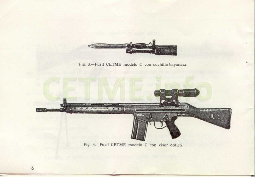 Manual CETME C "Santa Bárbara" 1º Modelo.