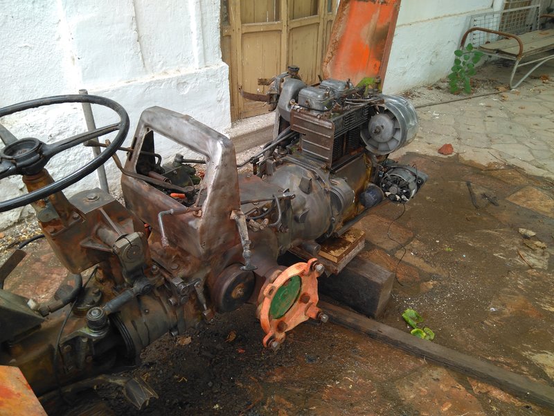 [Agria 9900] Restauración tractor Agria 9900