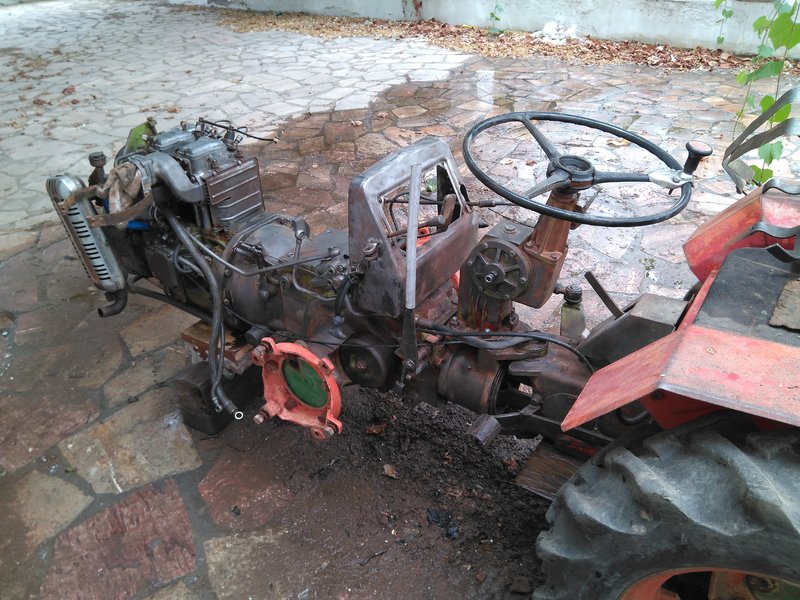 [Agria 9900] Restauración tractor Agria 9900