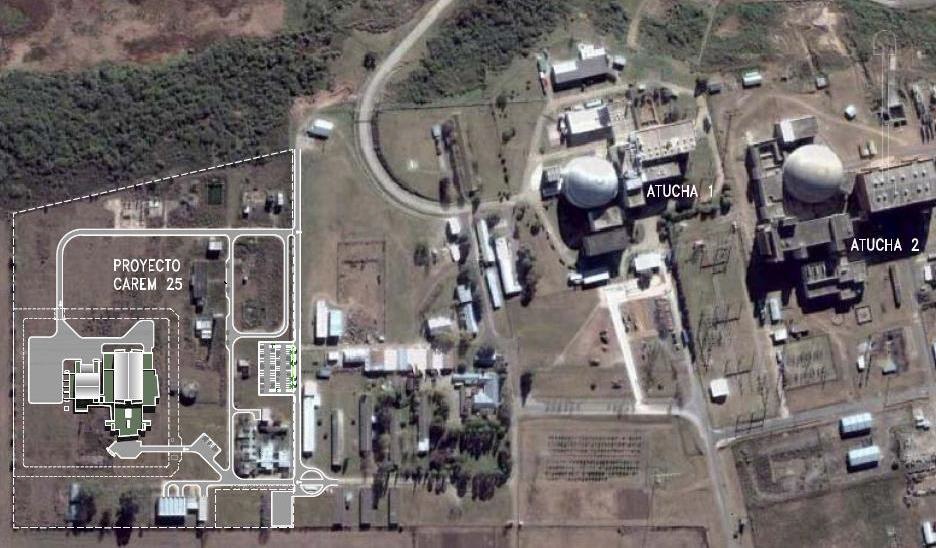 AVANZA EL REACTOR NUCLEAR ARGENTINO CAREM