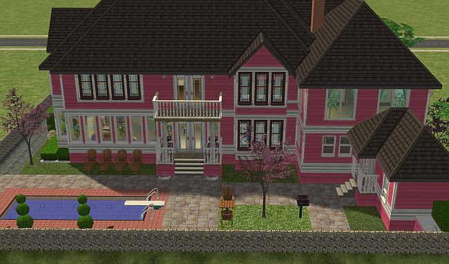Charmed house in The Sims 2