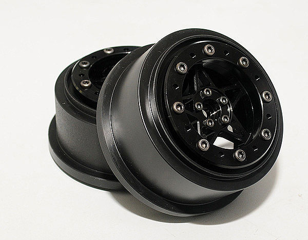 [NEW] Insane Short Course Lightweight Wheels (Silver) Pair