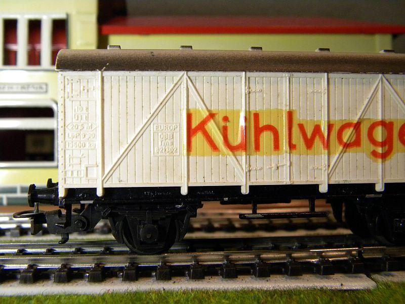 Kleinbahn 320 Kühlwagen weiss 2achsig