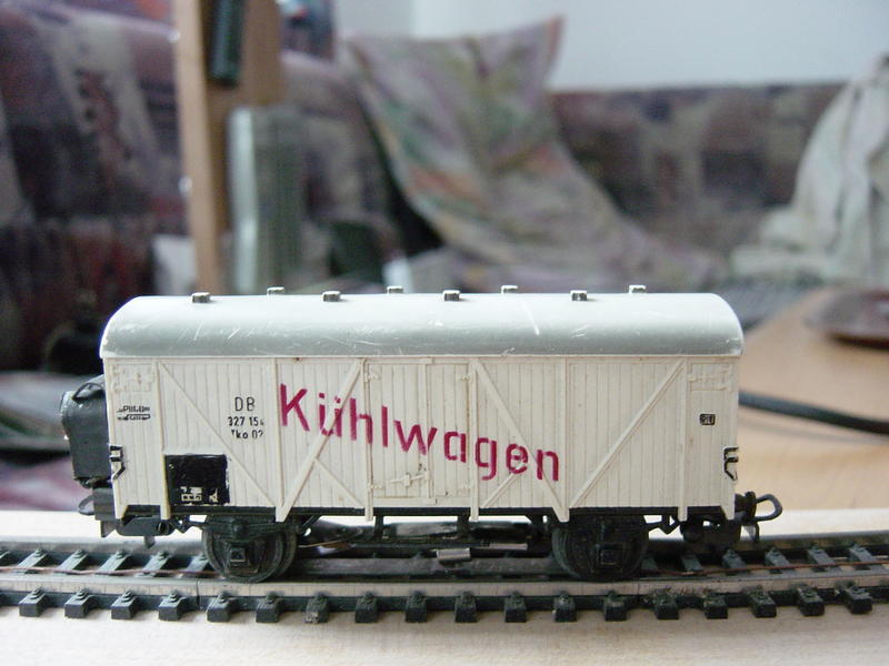 Kleinbahn 320 Kühlwagen weiss 2achsig
