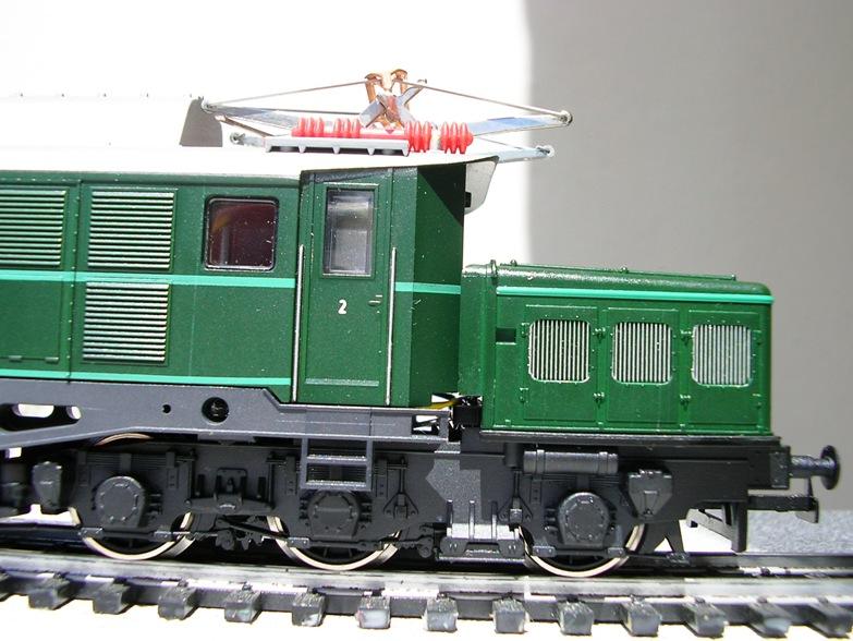 Kleinbahn E 1020.027 grün