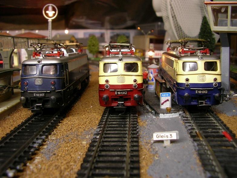 DB E 10 1312 Bügelfalte TEE (Guss)
