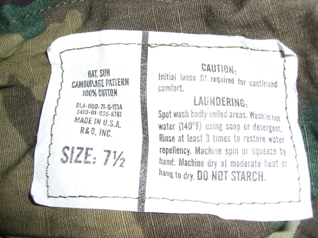 RDF ERDL boonie
