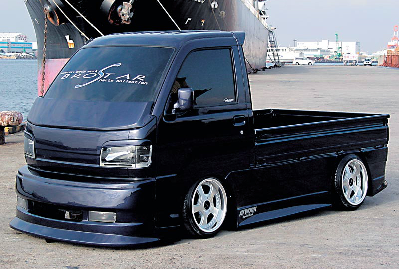 Bro Star Hijet bodykit spoiler and general sexyness