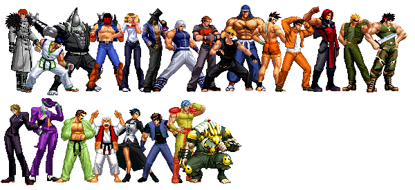 KOF Anthology All Characters Pack