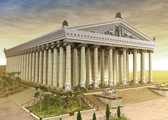 Le Temple d'Artémis à Éphèse