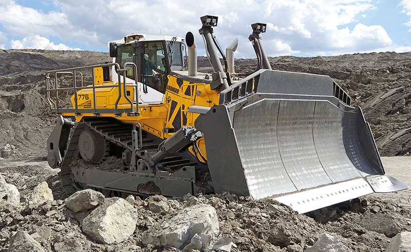 dozer Liebherr 776