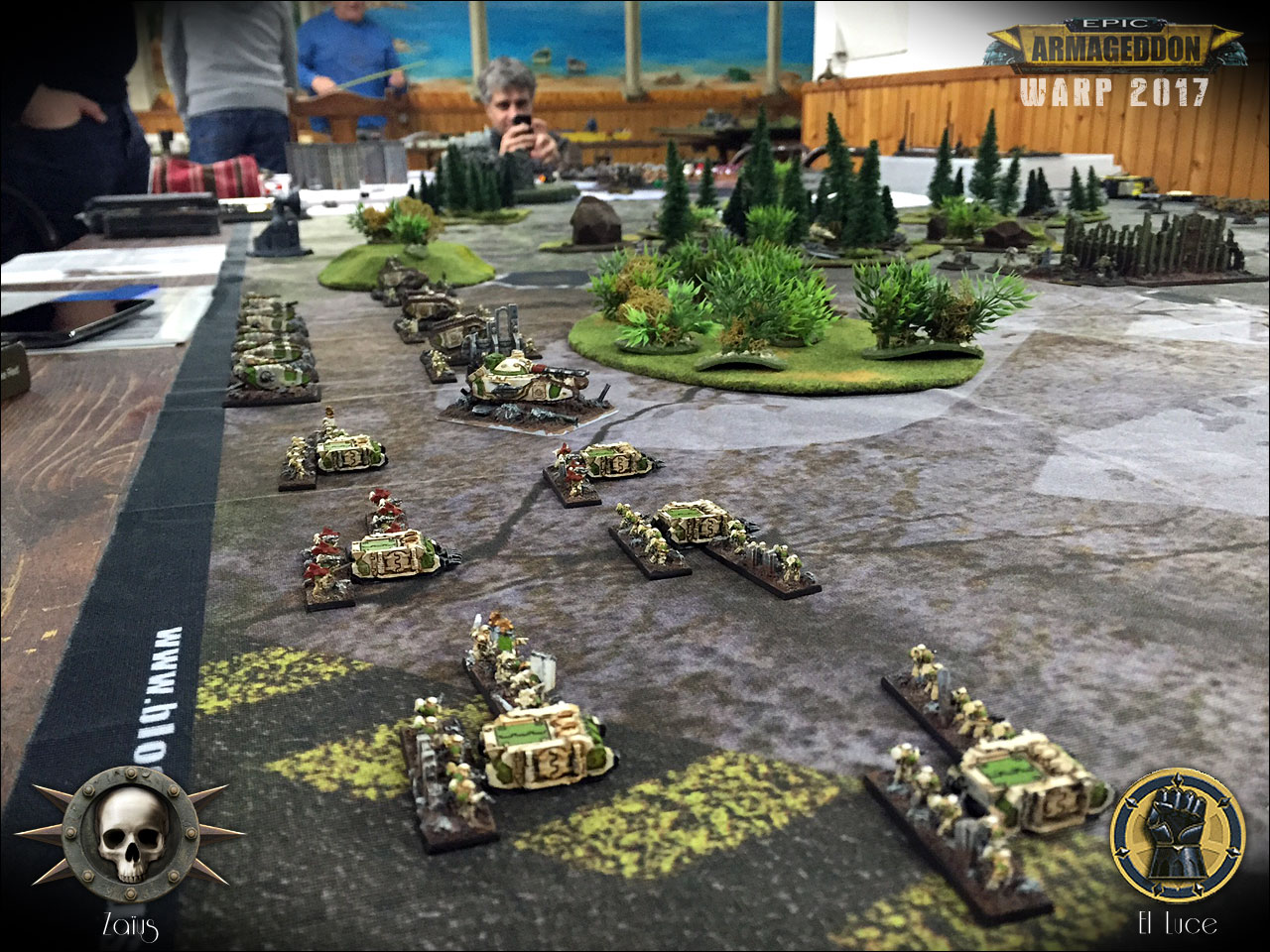 WARP - Legion DG vs IF en 5,000pts vs 5,000pts