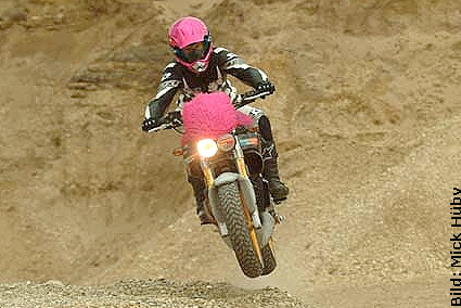 J'ai retrouvé les photos de la Buell de cross rose