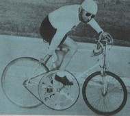 José Meiffret, 200 km/h à vélo et sans moteur