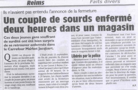faits divers en images à partir de journaux