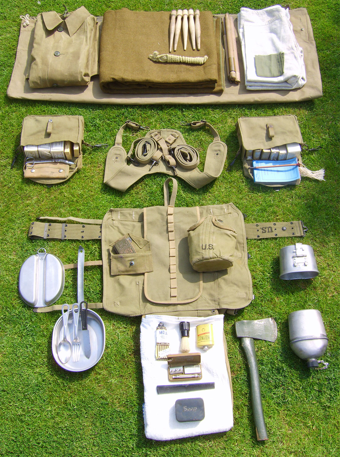 EQUIPO INDIVIDUAL DEL DEPARTAMENTO MEDICO US WW2