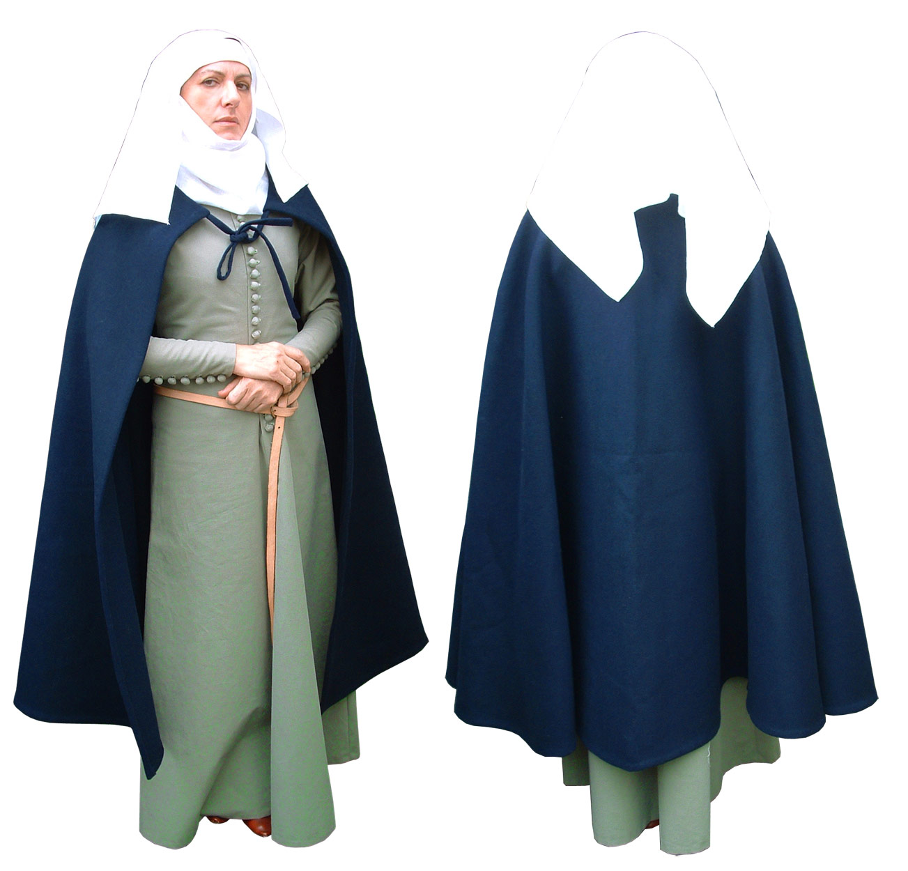 Montiel siglo XIV (Moda Mujeres Cristianas)