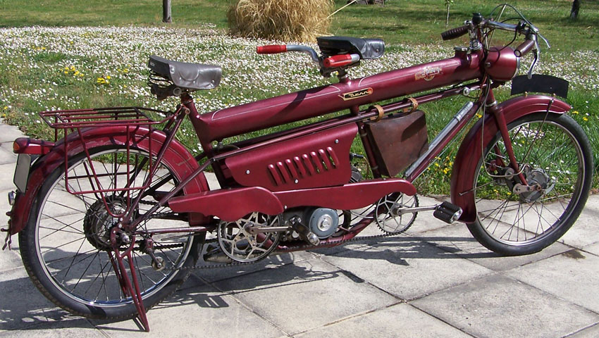 Remise en état d'un Tandem Derny Grand tourisme 98cc de 1953