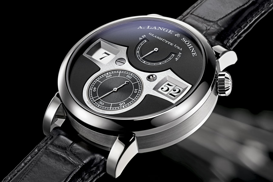 Montre à heures et minutes sautantes
